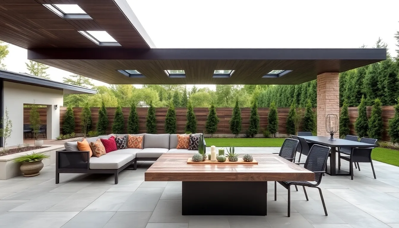 10 Stunning Modern Patio Cover Ideas - myoutdoorrefuge.com