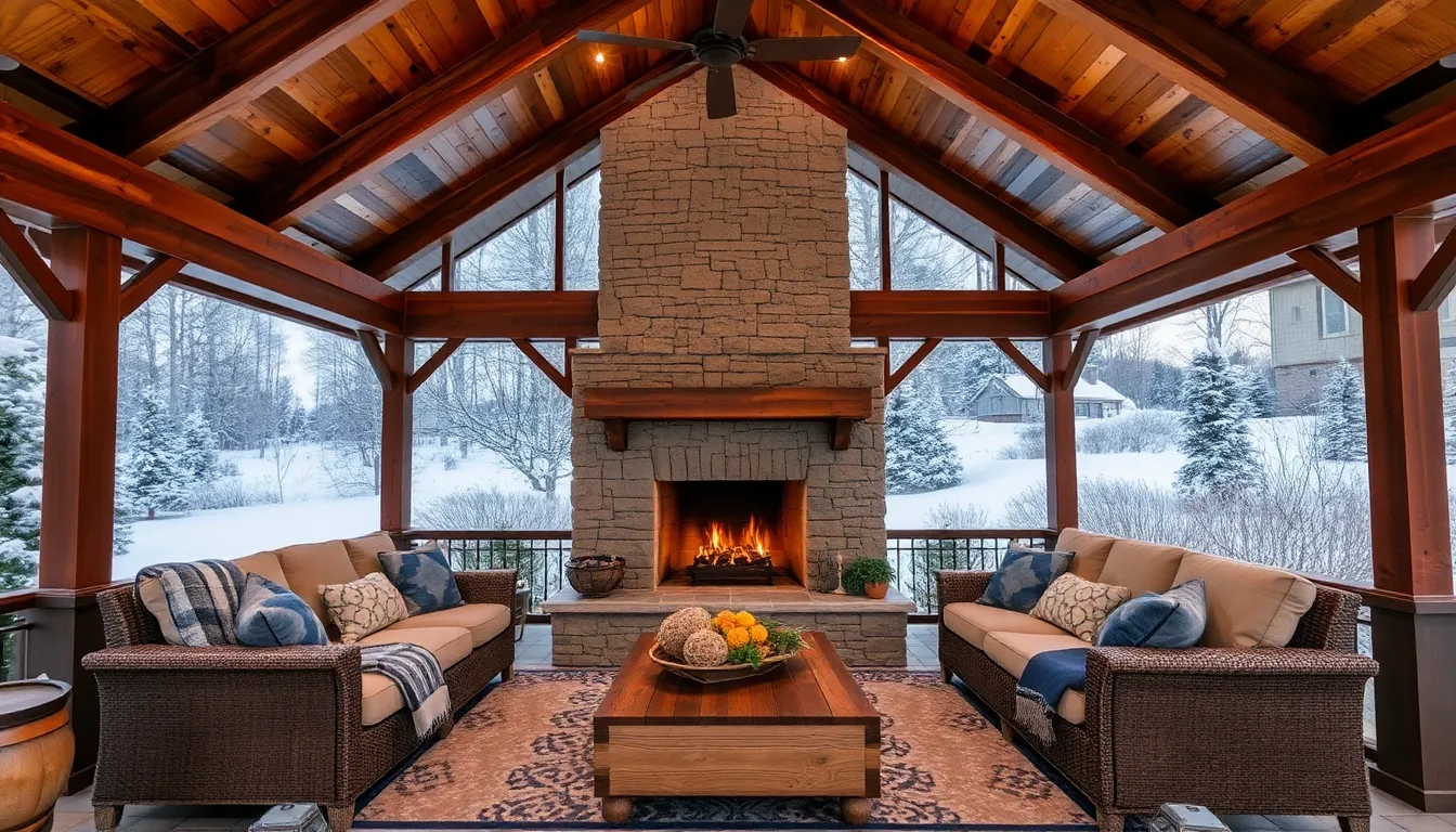 12 Cozy Outdoor Structures for Winter Use - myoutdoorrefuge.com